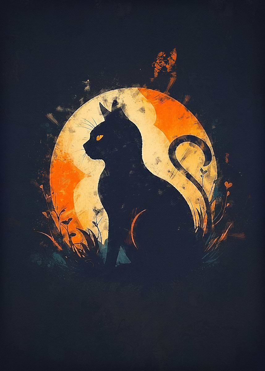 'Midnight Guardian' Poster, picture, metal print, paint by FlyingBlade ...