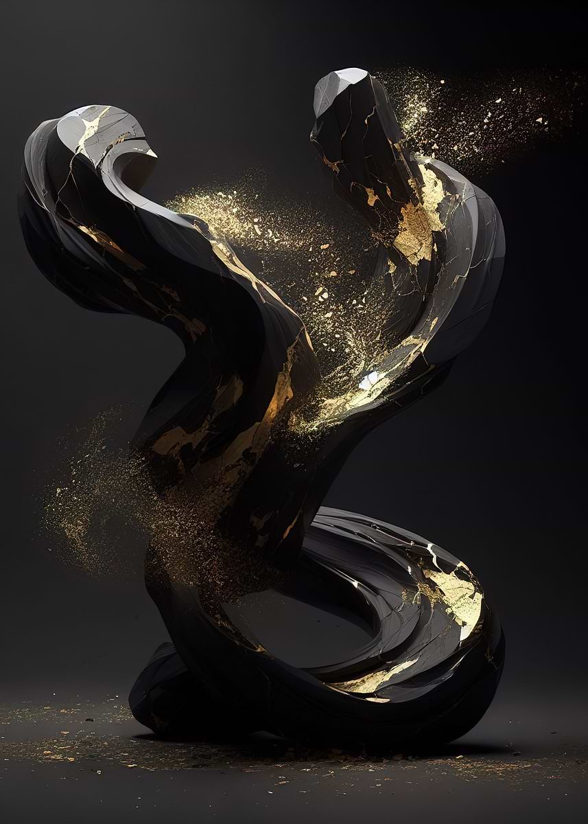 'Quintessence08' Poster, picture, metal print, paint by ...
