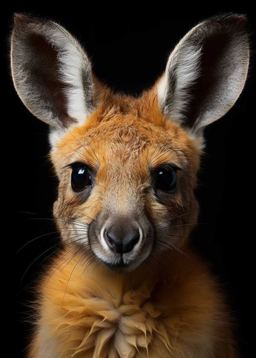 'Cool Animal Portrait' Poster, picture, metal print, paint by Ray Faye ...