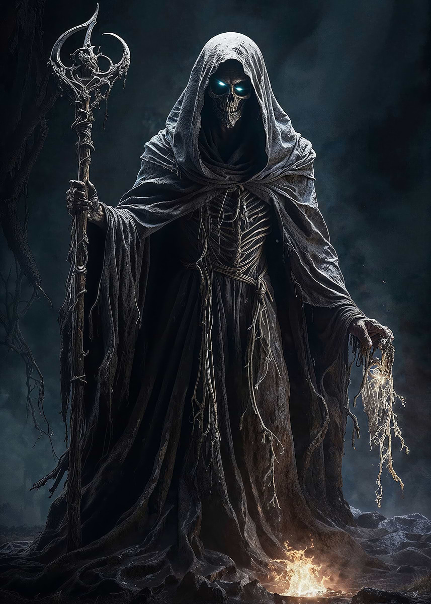 'Spectral Wraith' Poster, picture, metal print, paint by Alexandru ...