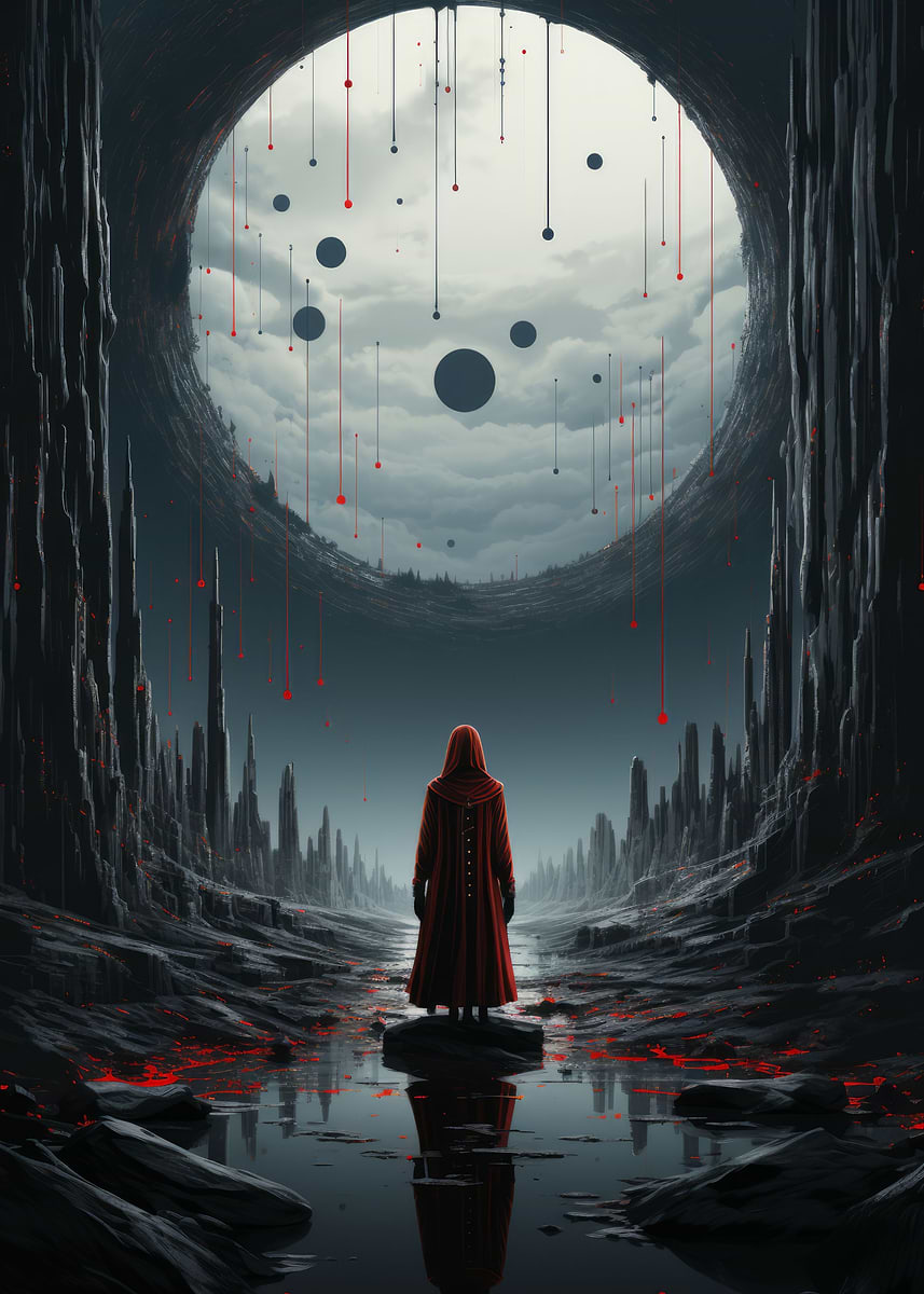 'Journey Beyond Realms' Poster, picture, metal print, paint by MiTo ...