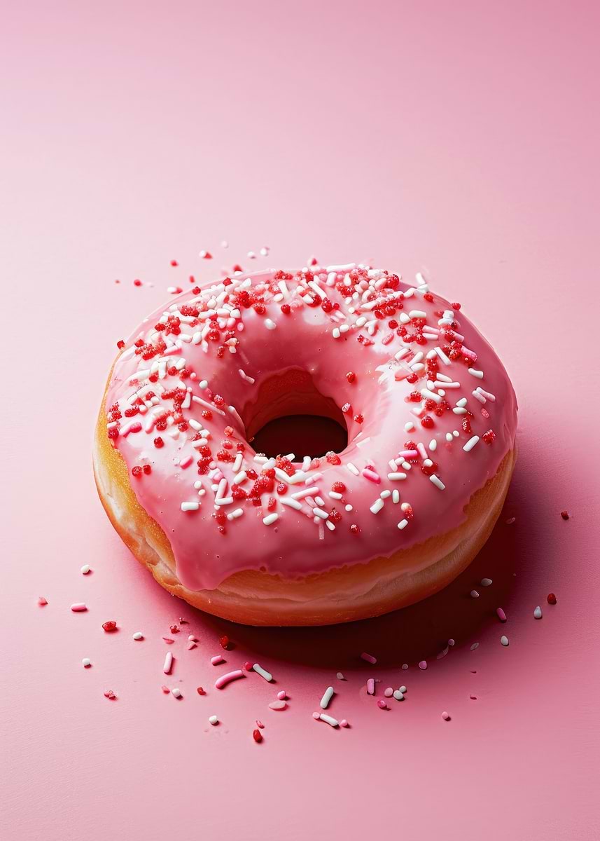 'Doughnut' Poster, picture, metal print, paint by Shaon Khalid | Displate