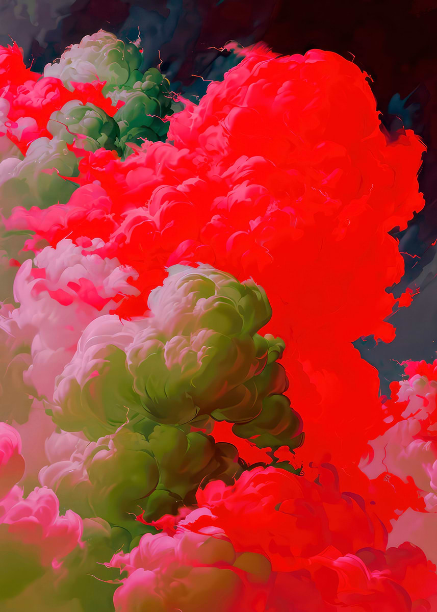 'Toxic War' Poster, picture, metal print, paint by Dorian Legret | Displate