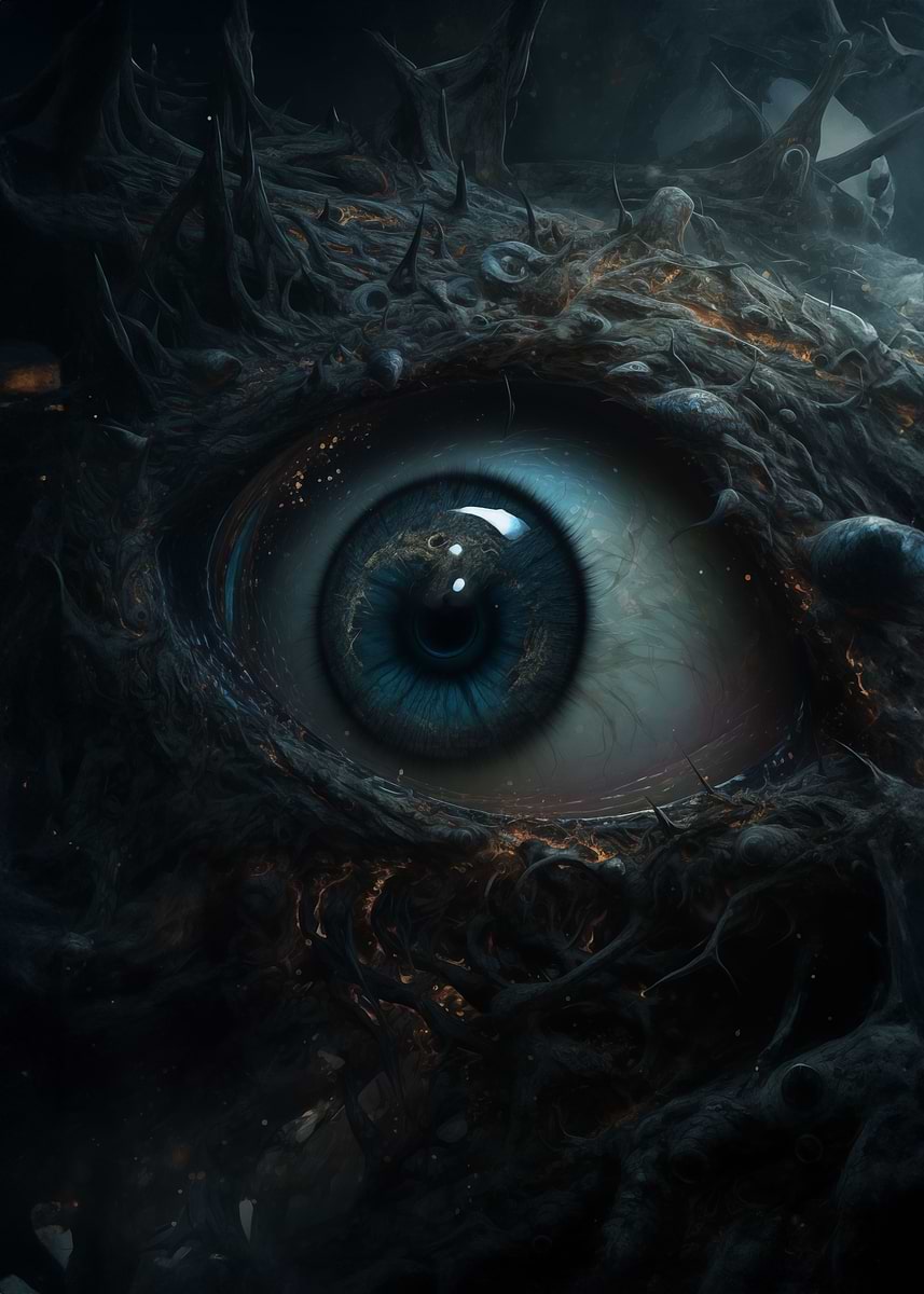 'Azathoth the Formless' Poster, picture, metal print, paint by Nite ...