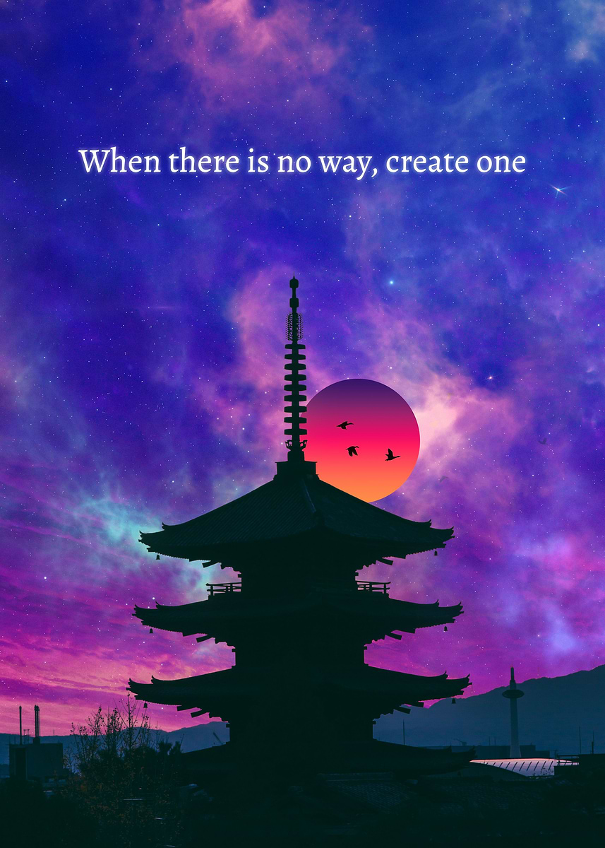 'Power Of Creation' Poster, picture, metal print, paint by Visions of ...