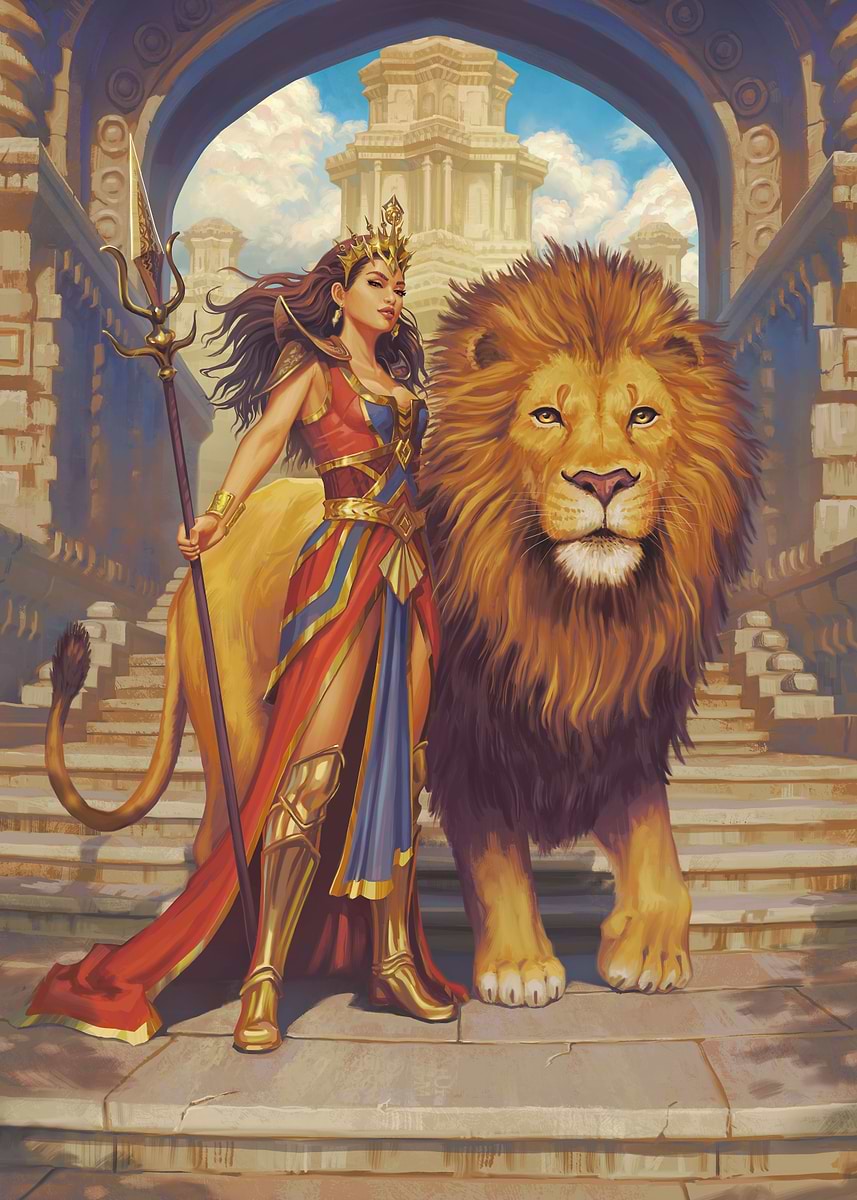 'Leo Warrior Zodiac' Poster, picture, metal print, paint by Yasu ...