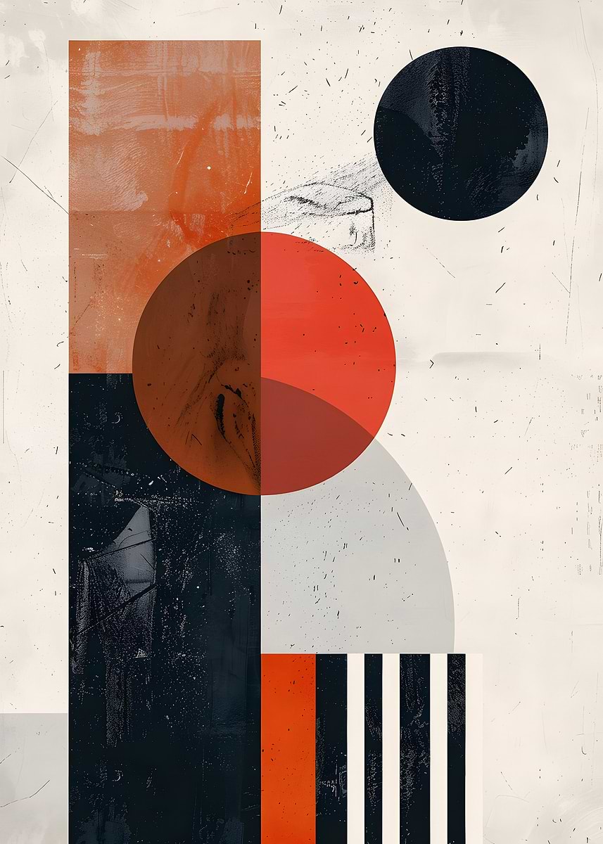 'Abstract Expressionism' Poster, picture, metal print, paint by Poster ...