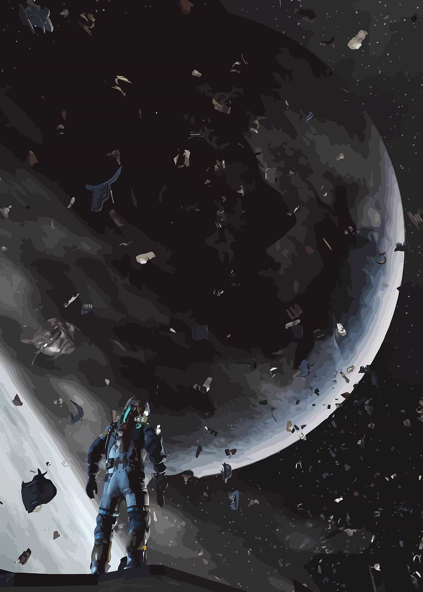'Dead Space Game' Poster, picture, metal print, paint by Goldfingers ...