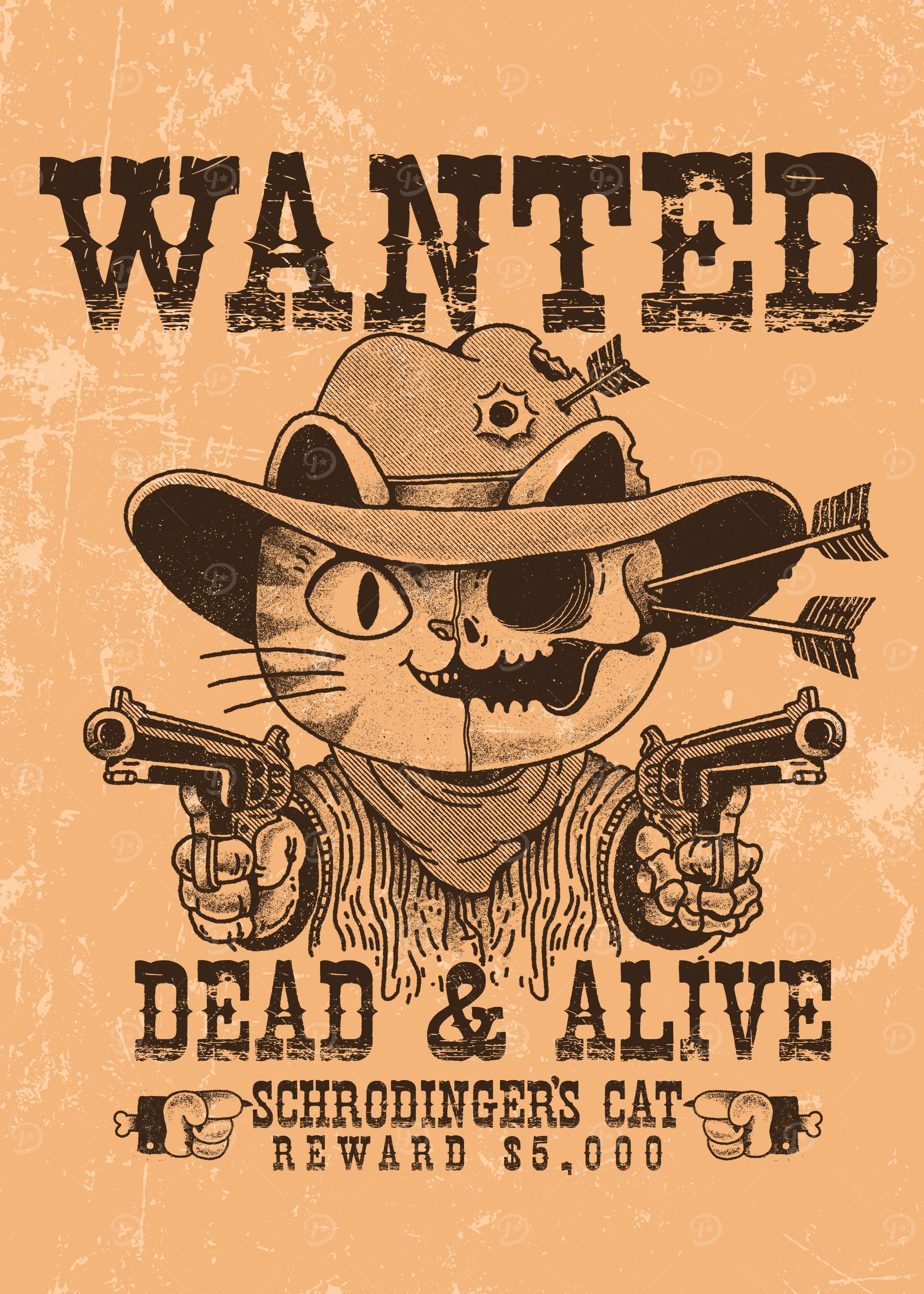 'Dead and alive' Poster, picture, metal print, paint by Pepe Rodriguez ...