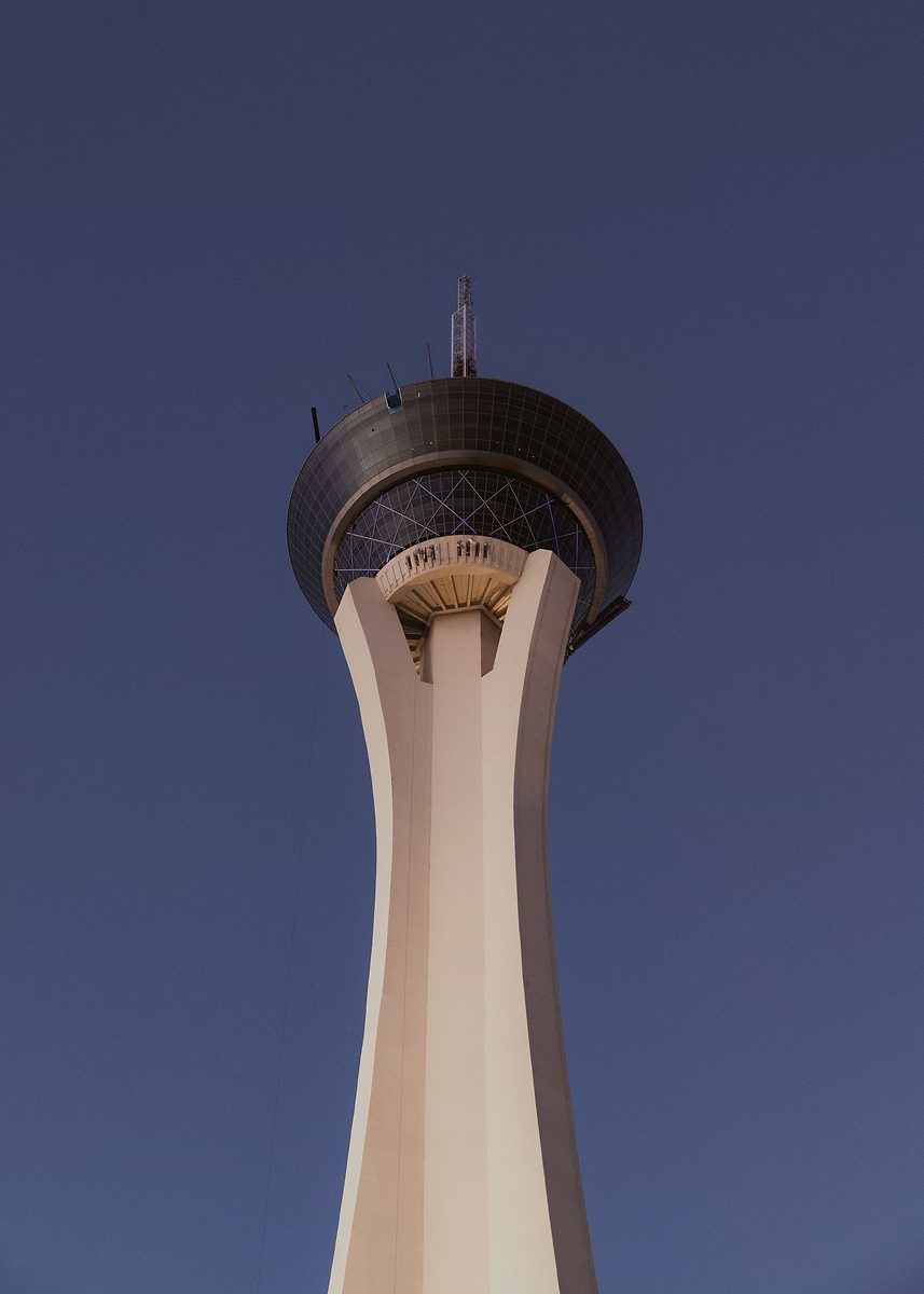 'The STRAT Tower' Poster, picture, metal print, paint by Yann Droy ...