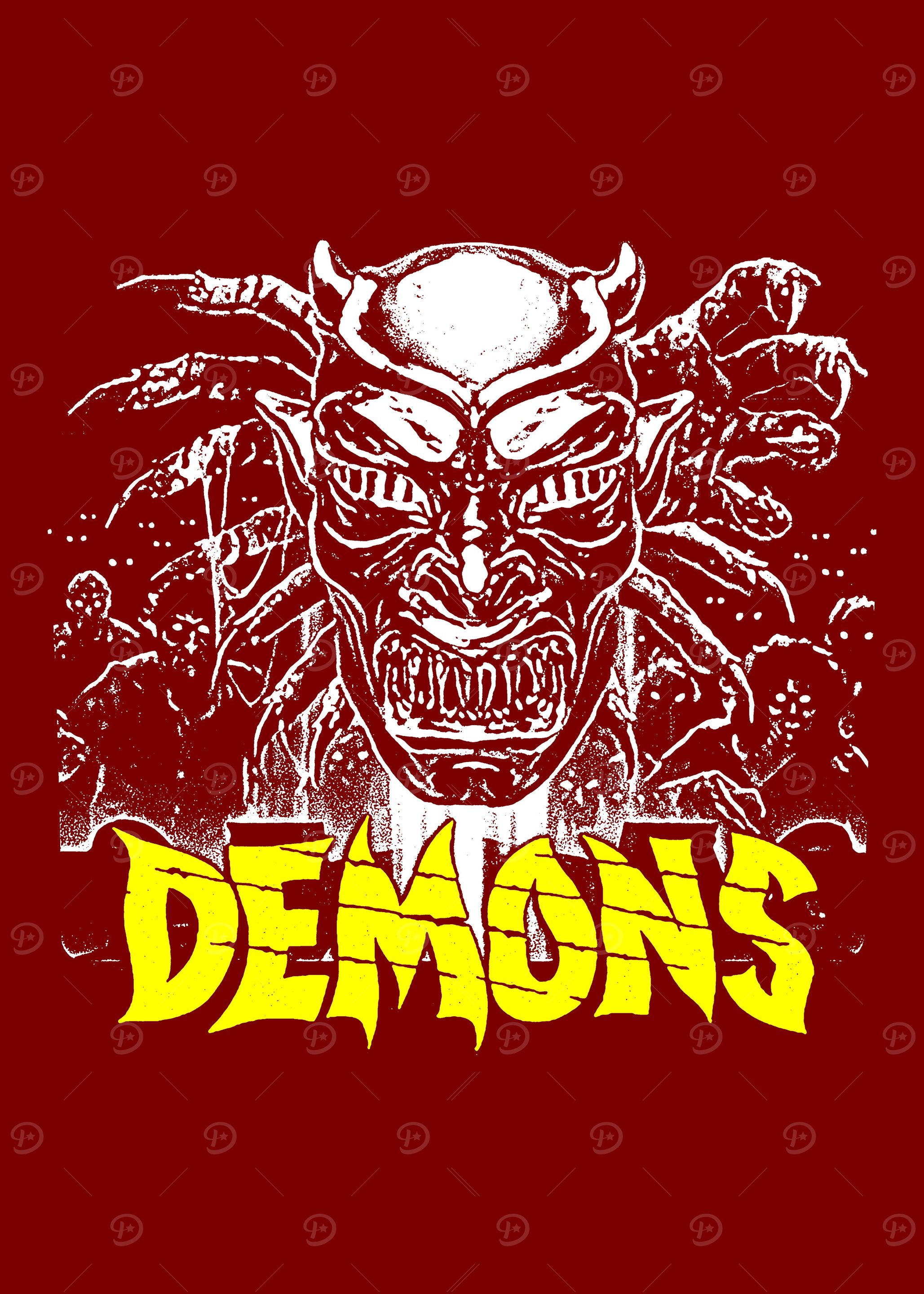 'Demon' Poster, picture, metal print, paint by Tormentedabnormal | Displate