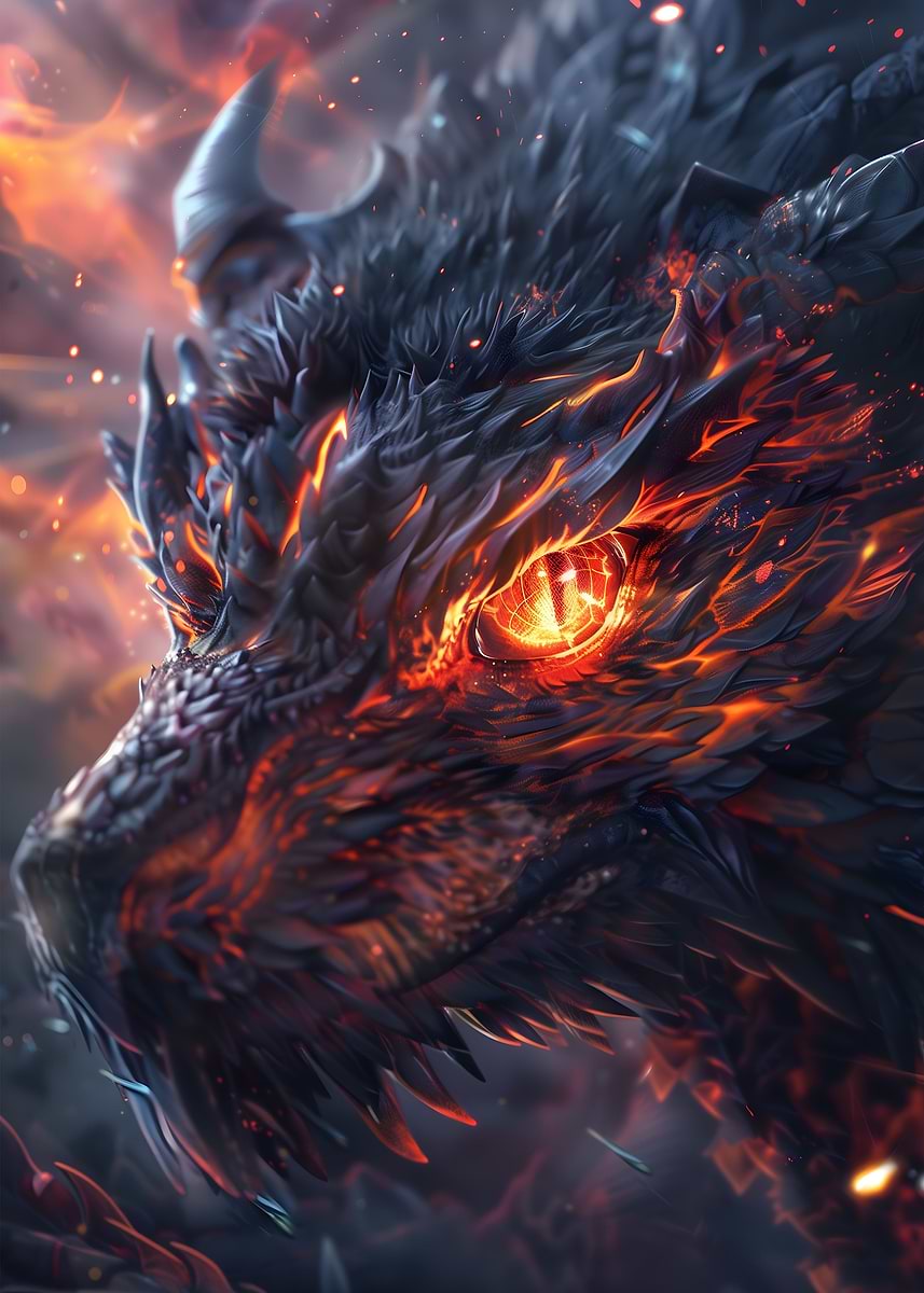 'Mythical Creature' Poster, picture, metal print, paint by Elipscease ...