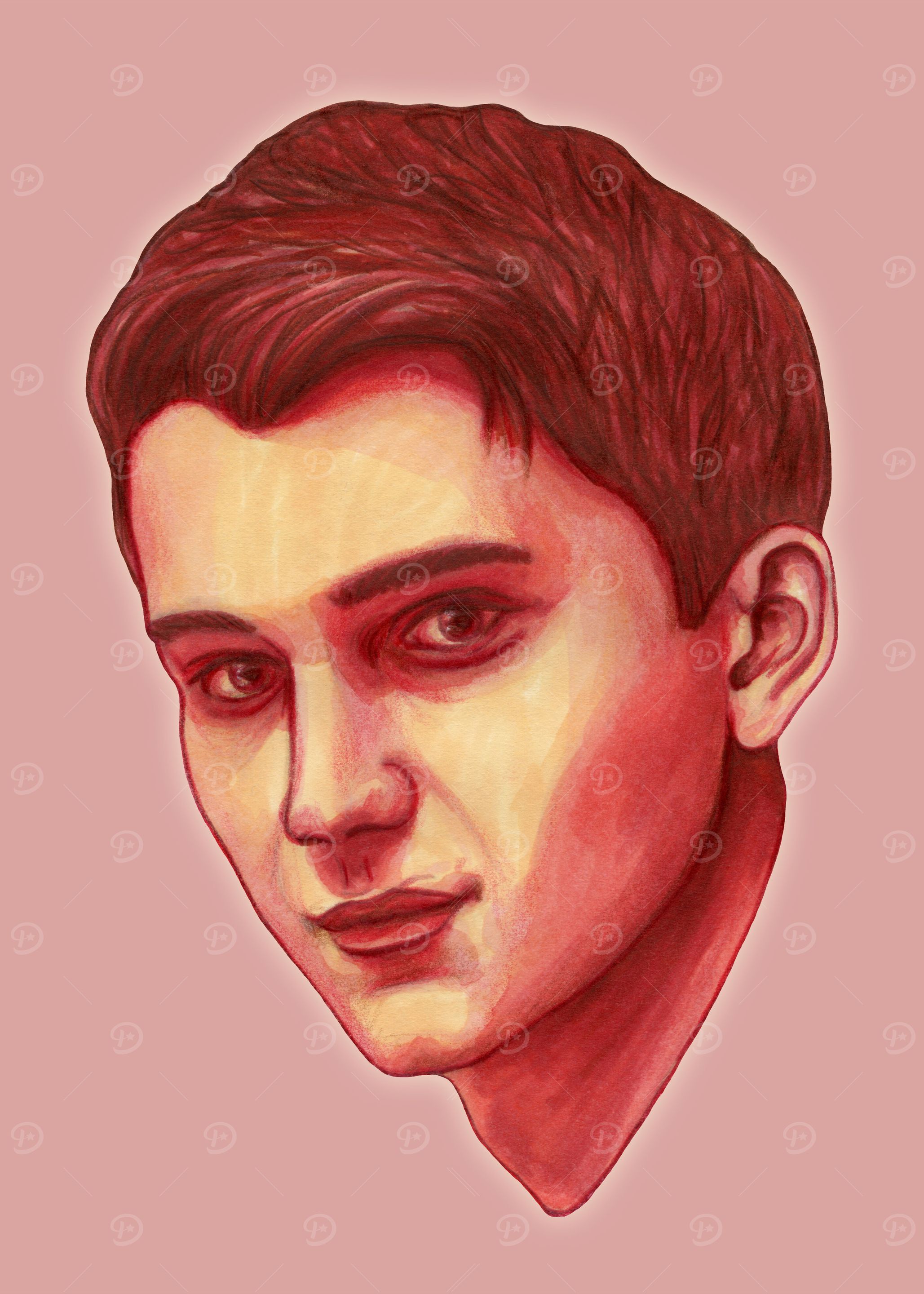 'Anthony Lockwood' Poster, picture, metal print, paint by Savousépate ...