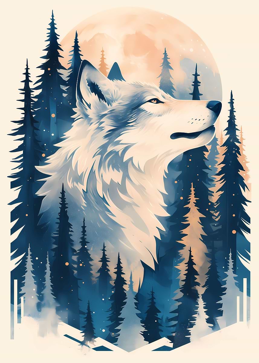 'Mystic Timber Guardian' Poster, picture, metal print, paint by OniArt ...