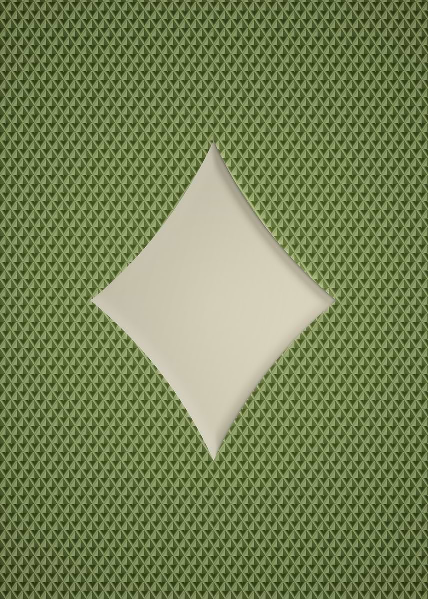 'Evergreen Diamond' Poster, picture, metal print, paint by Ema ...