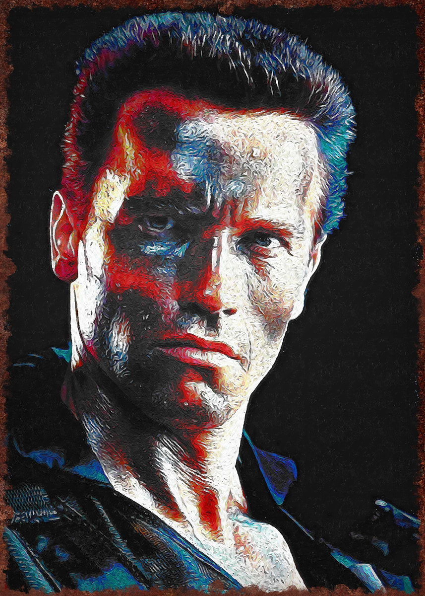 'commando' Poster, picture, metal print, paint by Cool Metalic Projects ...