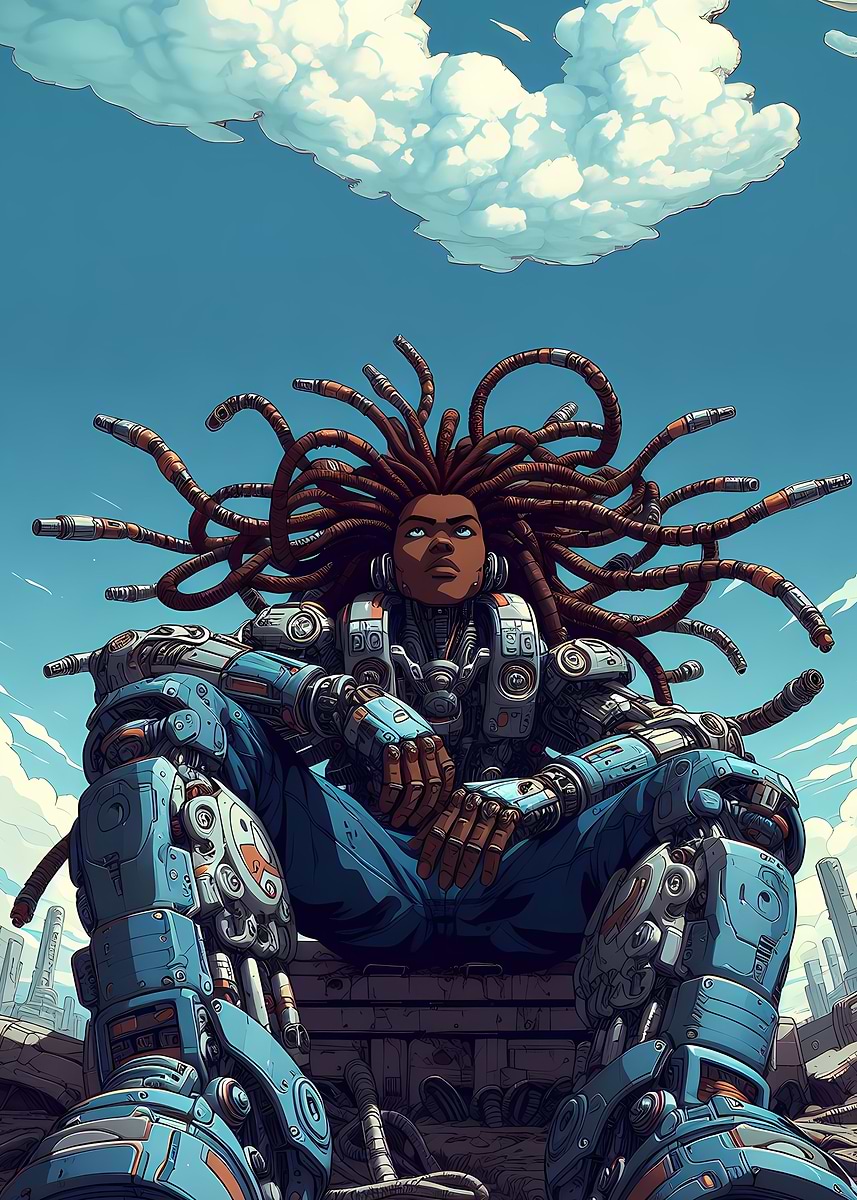 'Youth Mech Scout' Poster, picture, metal print, paint by CODY NORRIS ...