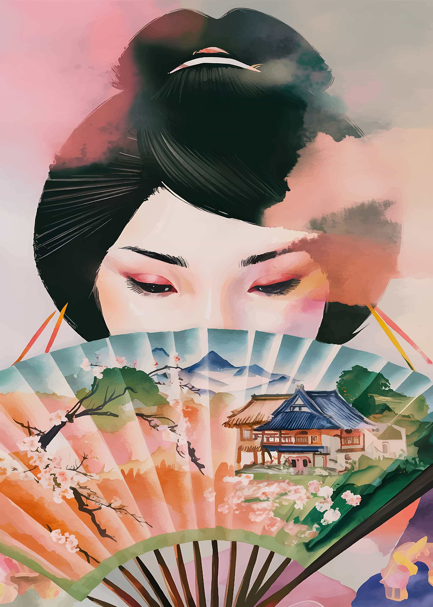 'Japan Tokyo Girl Asian' Poster, picture, metal print, paint by best ...