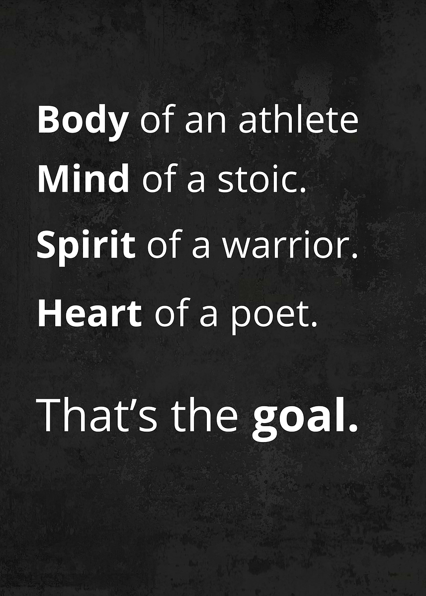 'self improvement life goal' Poster, picture, metal print, paint by ...