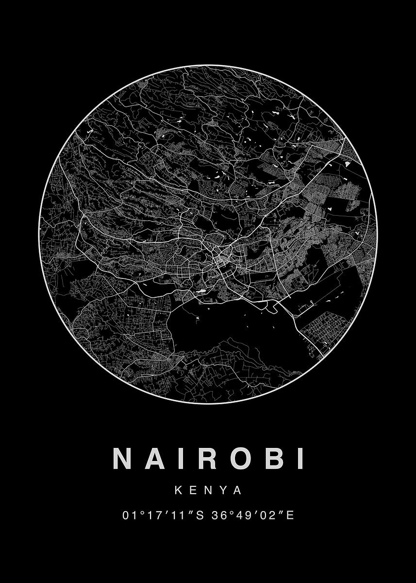 'Nairobi' Poster, picture, metal print, paint by Notorious Productions ...