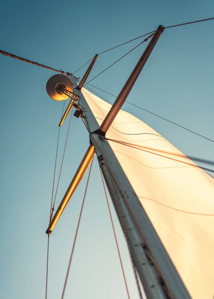 'Boats pylon' Poster, picture, metal print, paint by David Becker ...