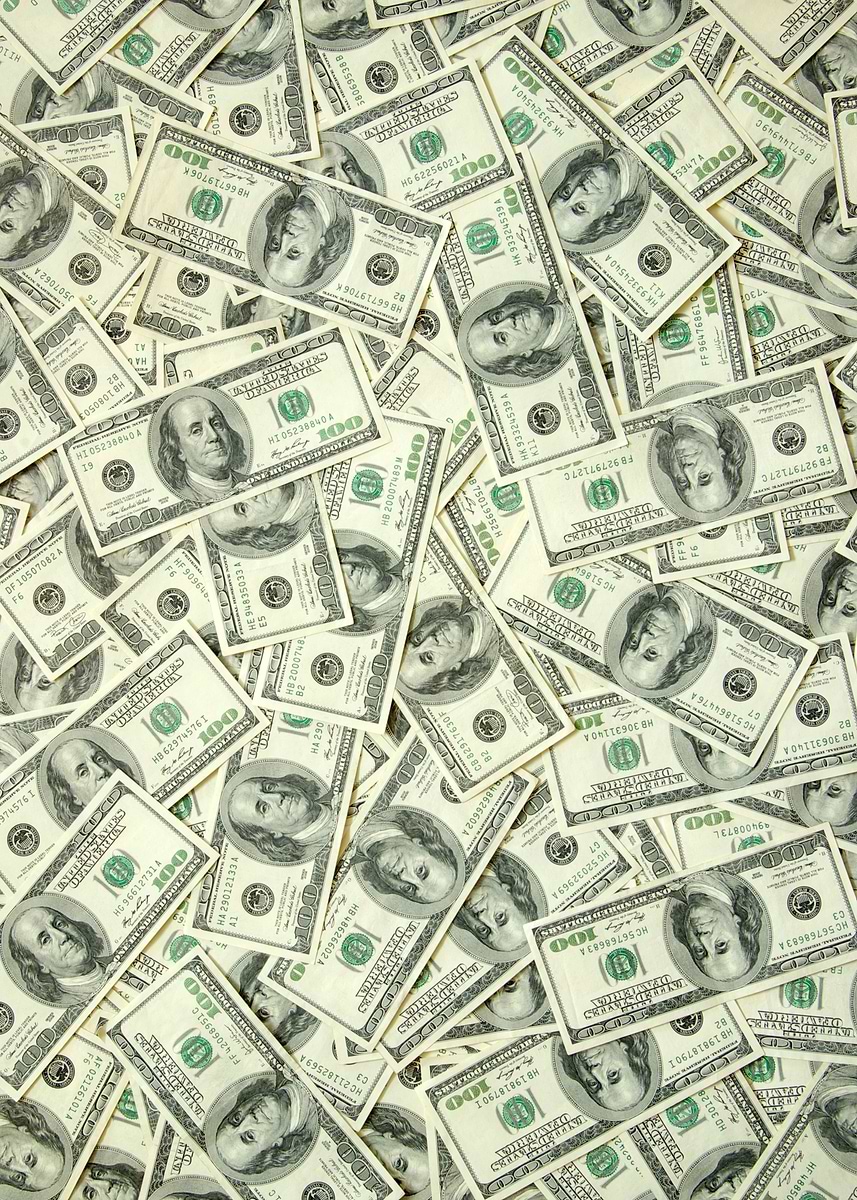 'Business Money Stack' Poster, picture, metal print, paint by gani ...