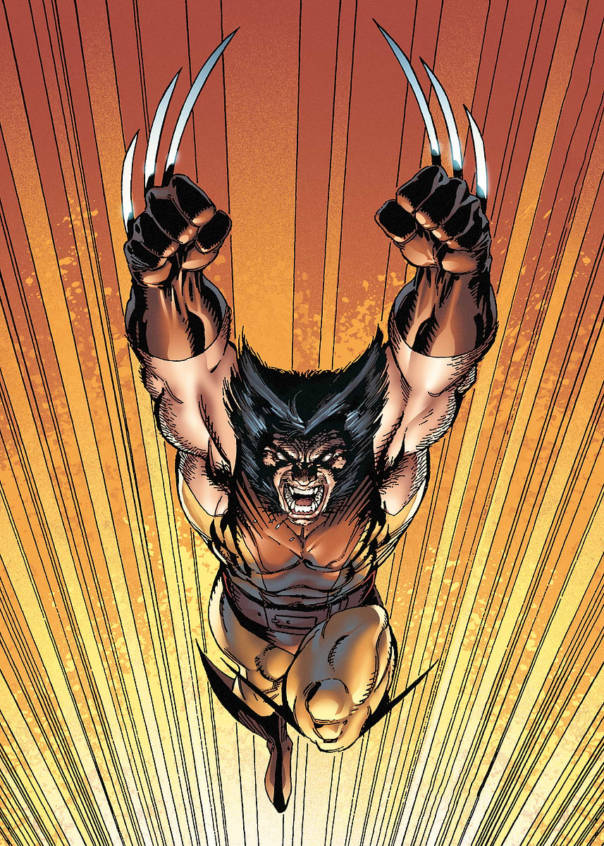 'Wolverine Attack' Poster, picture, metal print, paint by Marvel | Displate