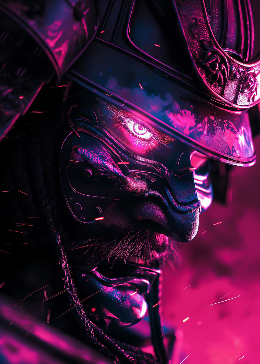 'Undead samurai' Poster, picture, metal print, paint by Echelon IMG ...