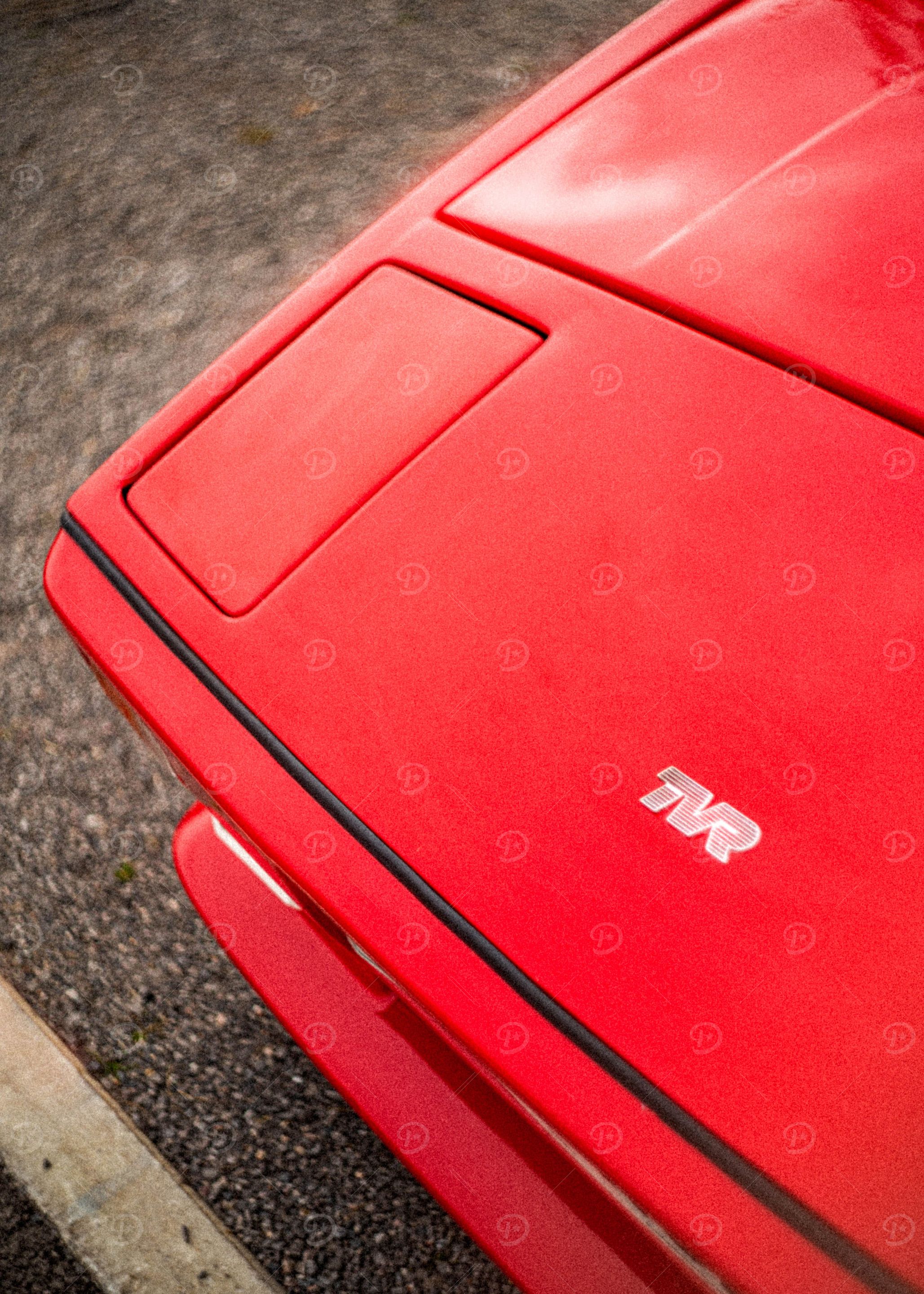 'TVR' Poster, picture, metal print, paint by Ben | Displate