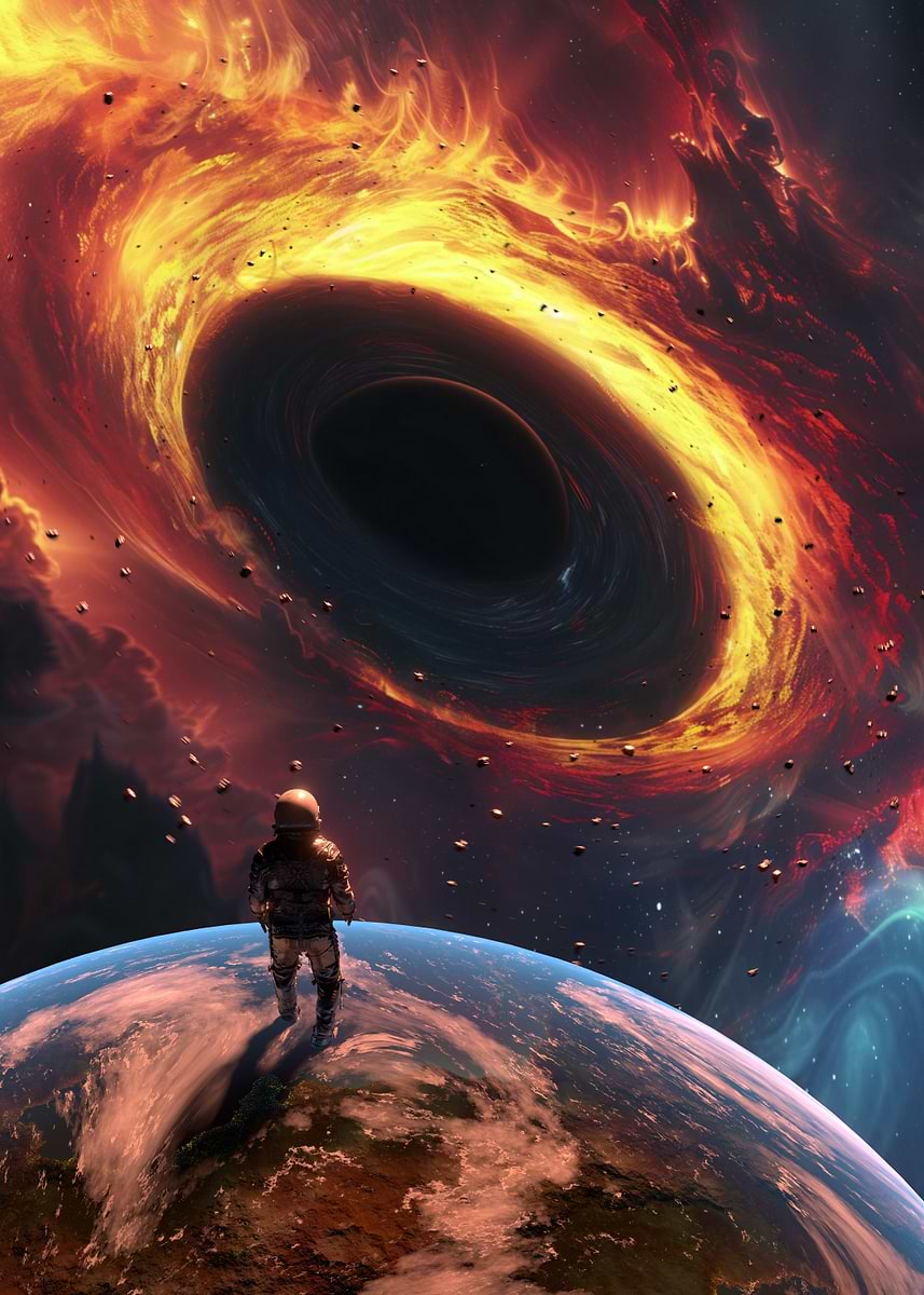 'Into the Unknown' Poster, picture, metal print, paint by Nicebleed ...