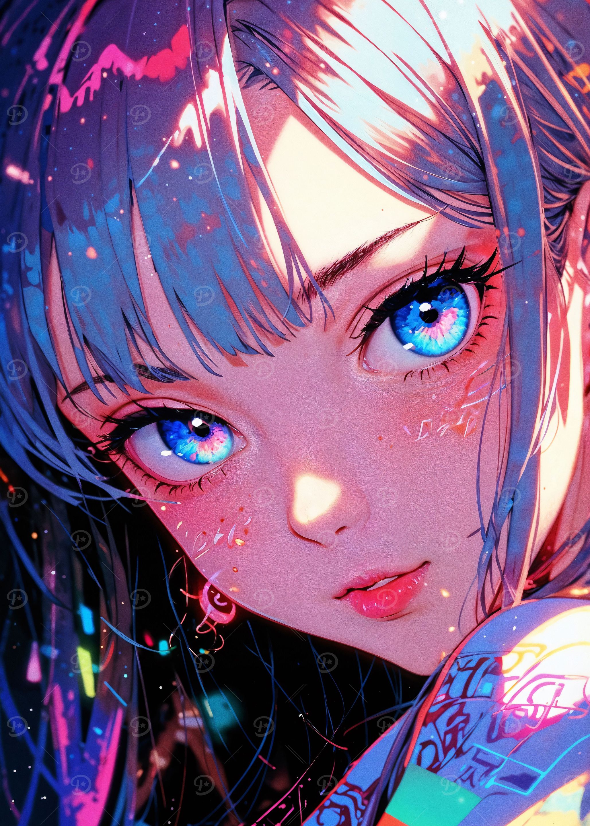 'Bright and Bubbly' Poster, picture, metal print, paint by FlyingBlade ...