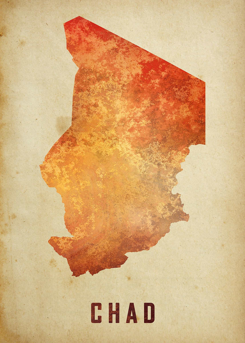 'Chad ' Poster, picture, metal print, paint by Jerhus | Displate