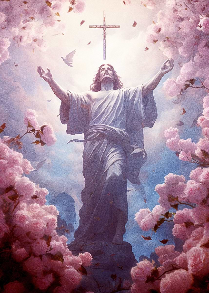 'christ poster catholic 5' Poster, picture, metal print, paint by ...