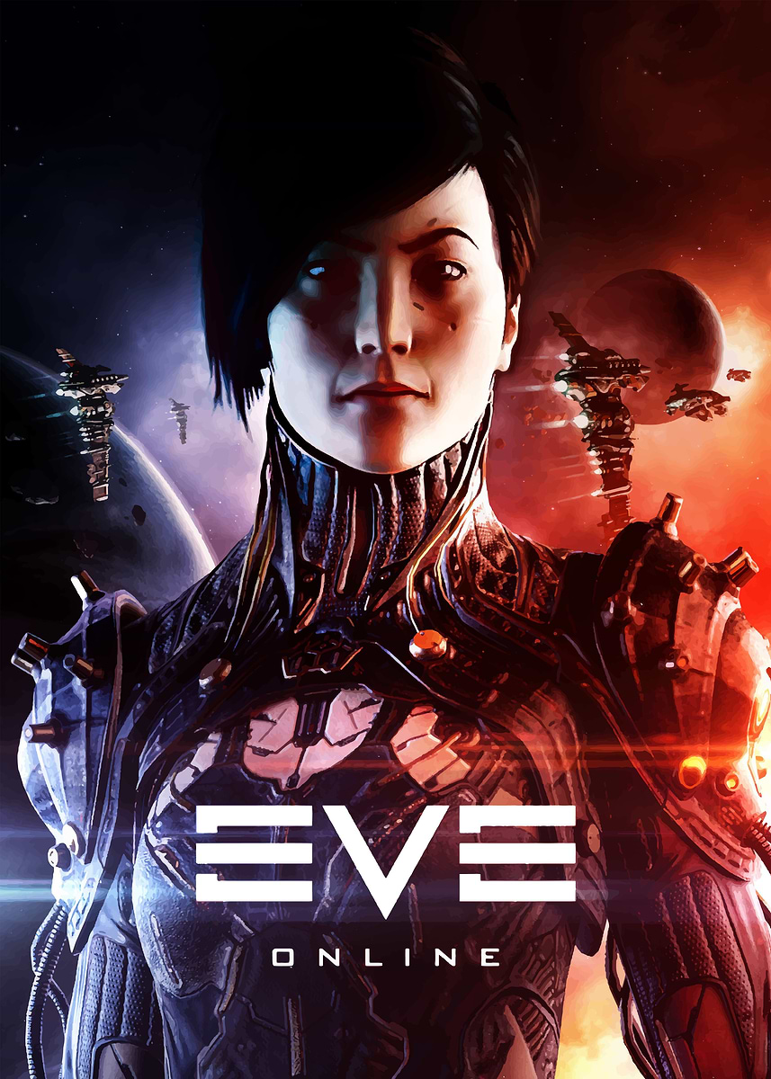 'EVE online' Poster, picture, metal print, paint by om dilan | Displate