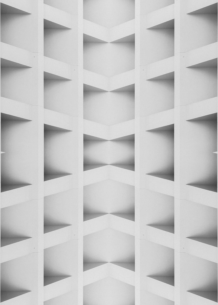 'Waffle Symmetry 7' Poster, picture, metal print, paint by Mirror ...