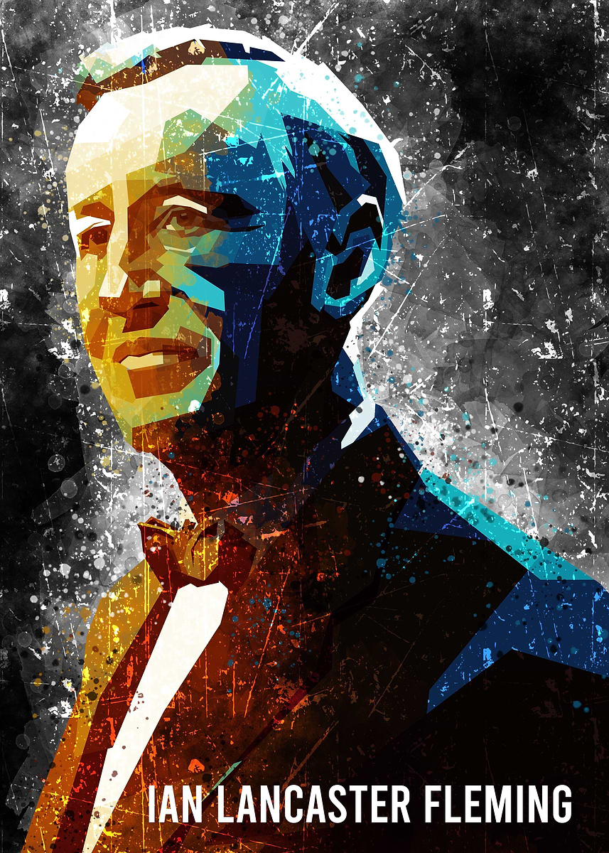 'fleming' Poster, picture, metal print, paint by Em sandia | Displate