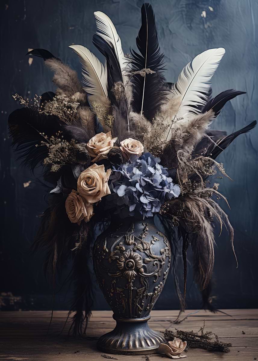 'Still life Baroque ' Poster, picture, metal print, paint by Steven ...