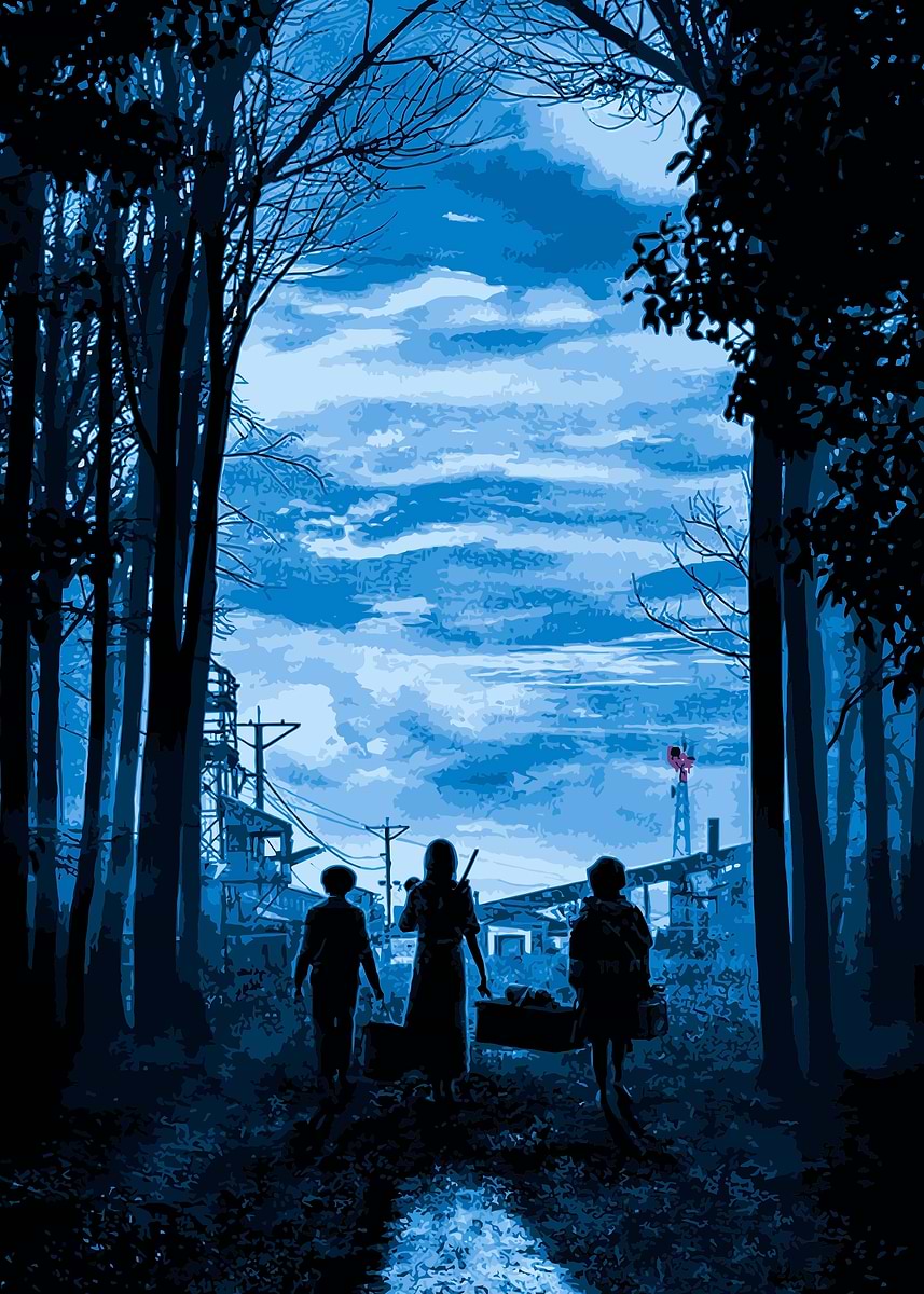 'Annihilation' Poster, picture, metal print, paint by fish laste | Displate