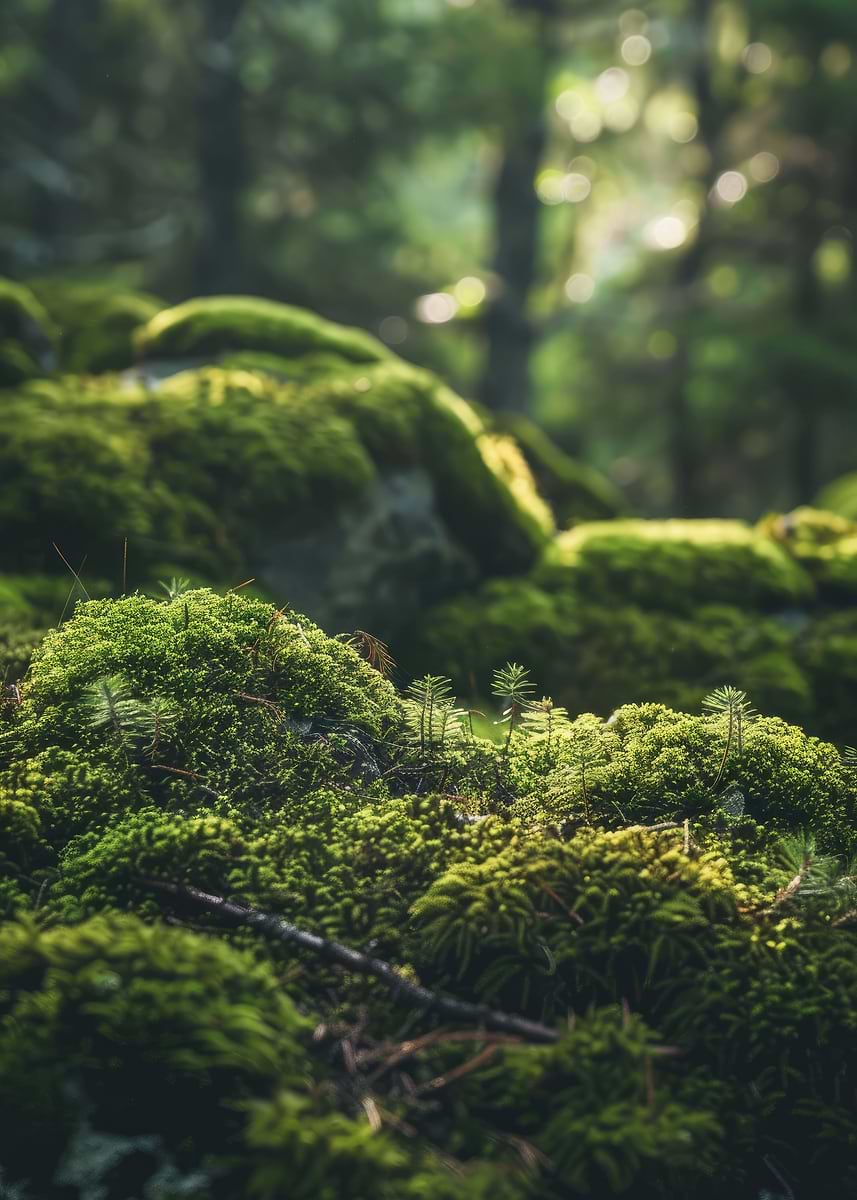 'Forest Floor' Poster, picture, metal print, paint by Jan | Displate