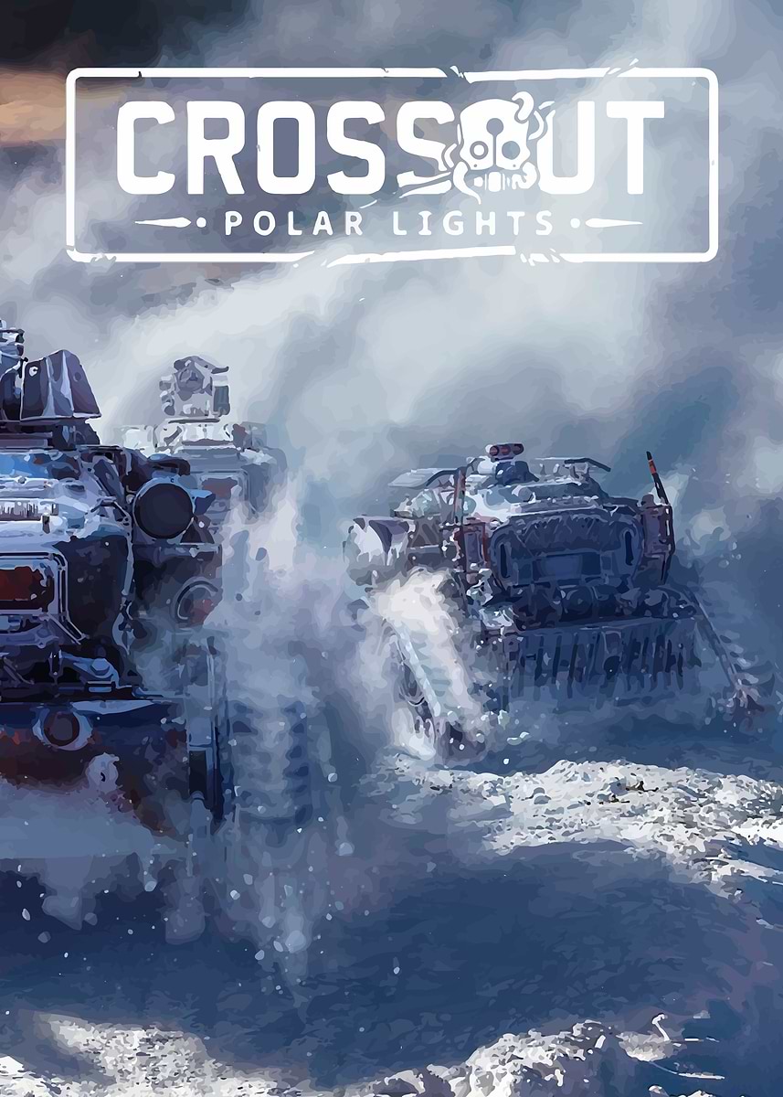 'CrossOut' Poster, picture, metal print, paint by exotic green | Displate
