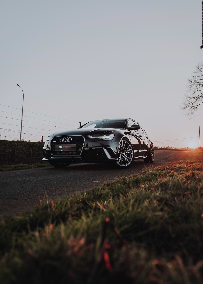 'Audi RS6 ' Poster, picture, metal print, paint by Horror Cars | Displate