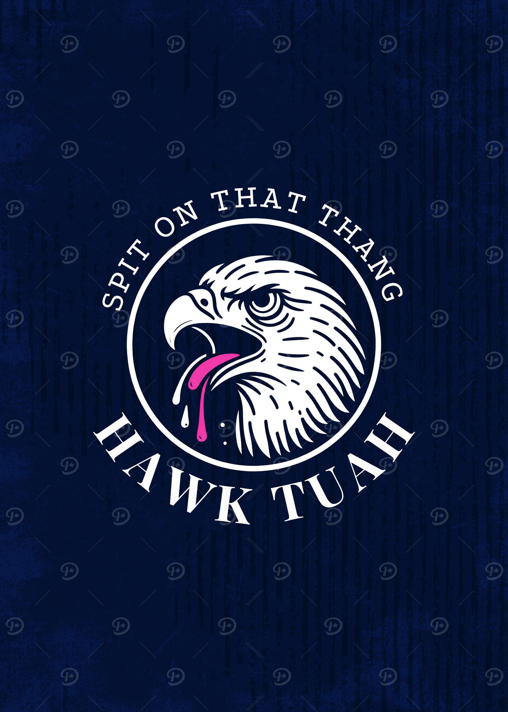 'Hawk Tuah meme V2' Poster, picture, metal print, paint by Is Rough ...