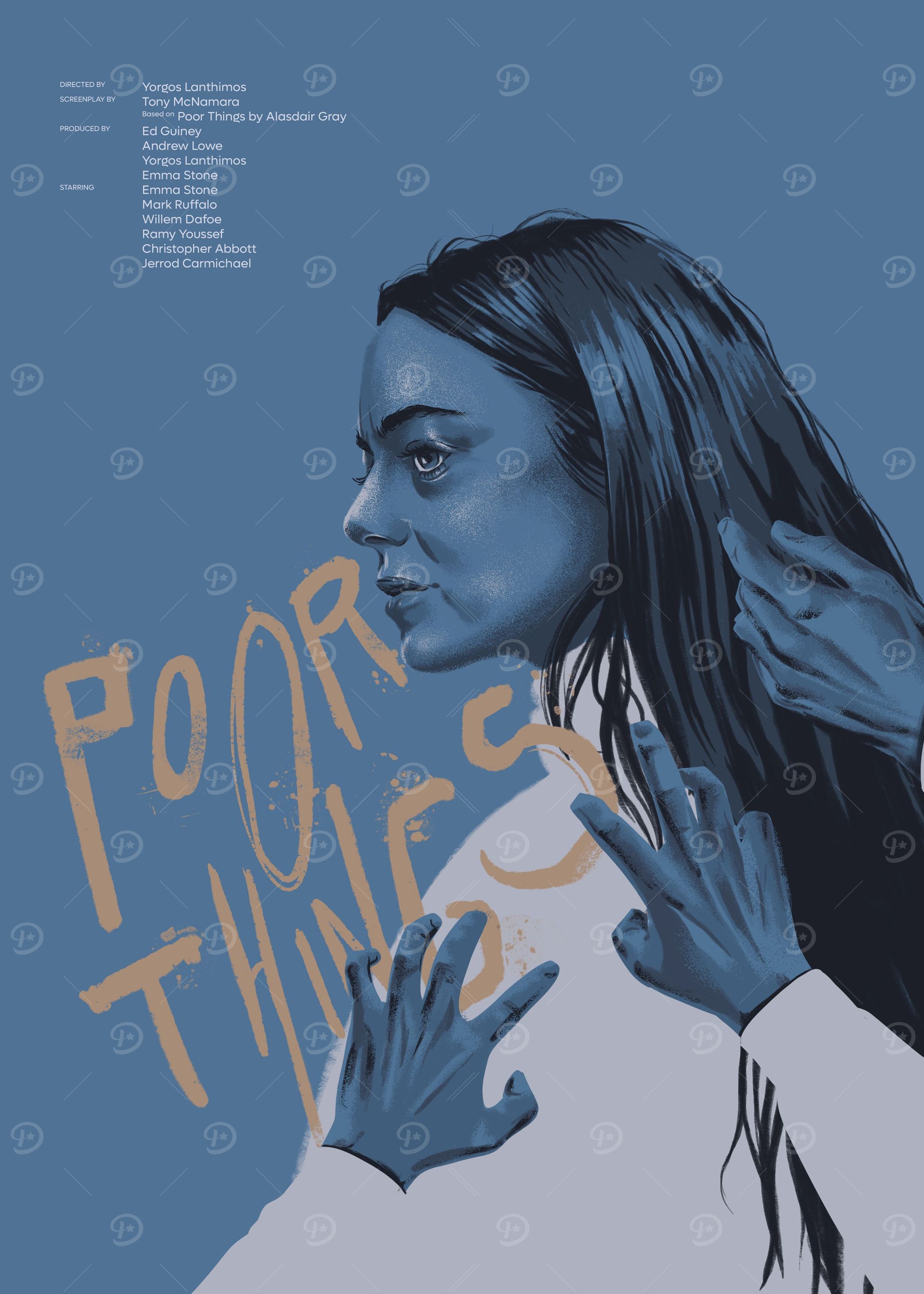 'Poor Things' Poster, picture, metal print, paint by Fourteen Lab ...