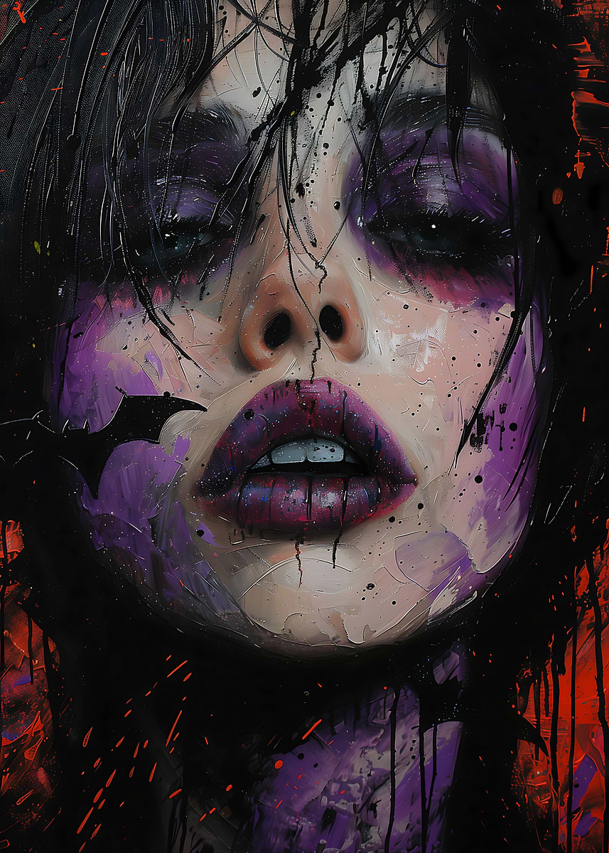'Gothic Fashion' Poster, picture, metal print, paint by ...