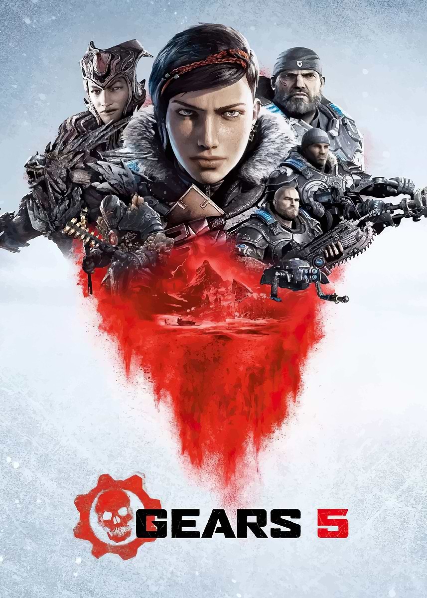 ' gears of war' Poster, picture, metal print, paint by Instinct Studio ...