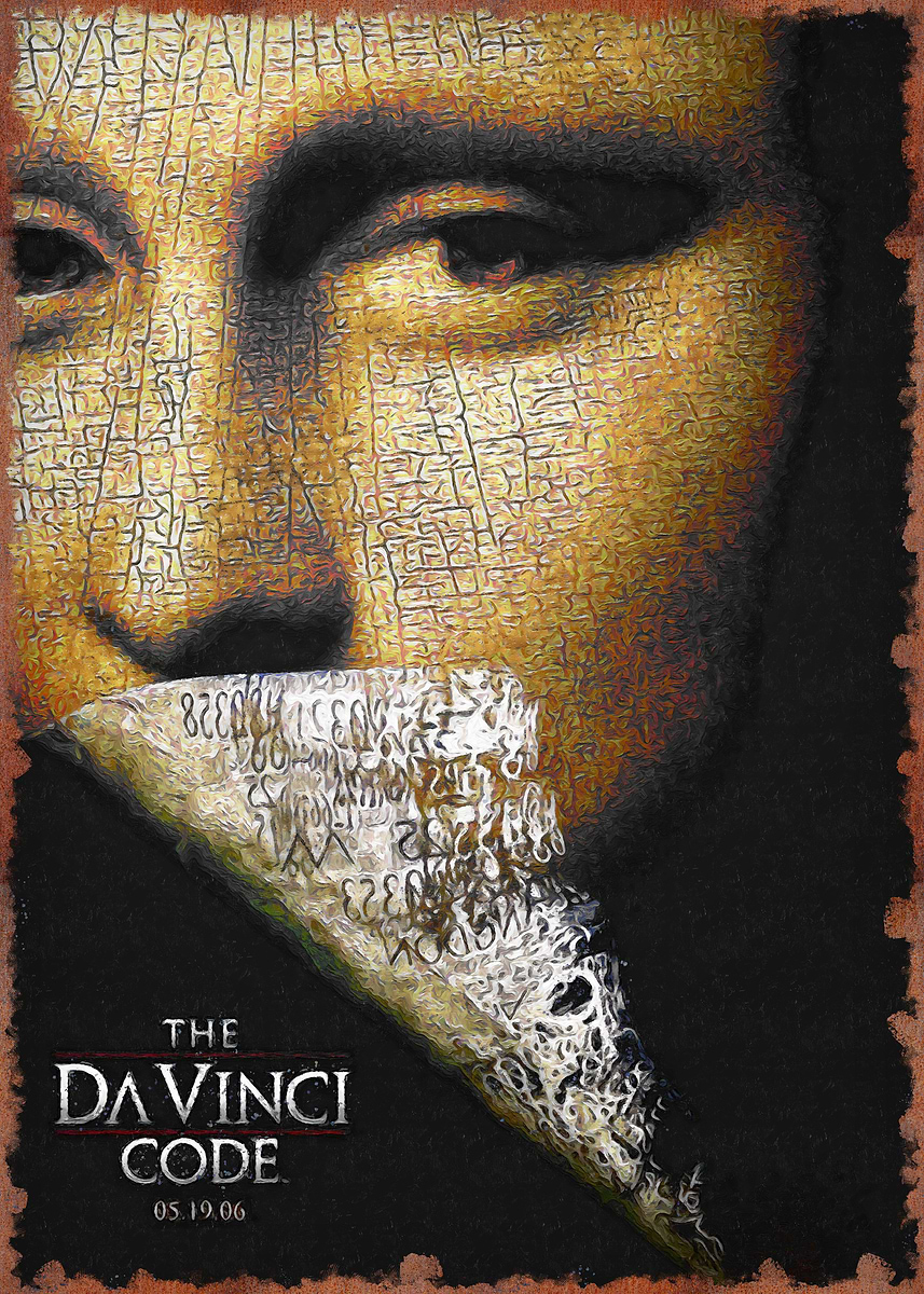 'davinci code' Poster, picture, metal print, paint by Greatest of All ...