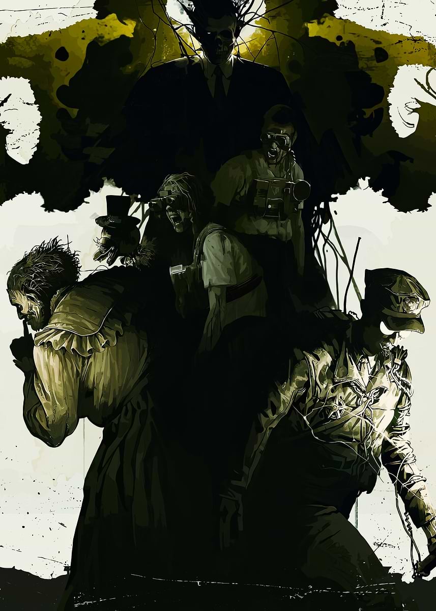 'Outlast Game' Poster, picture, metal print, paint by Shock Wave | Displate