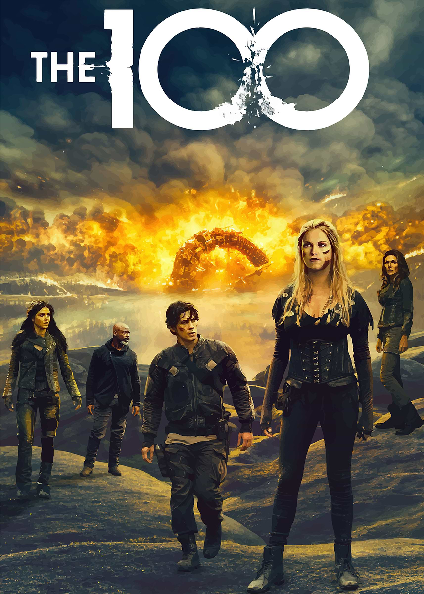 'the 100' Poster, picture, metal print, paint by Sadam nafis Azahel 20 ...