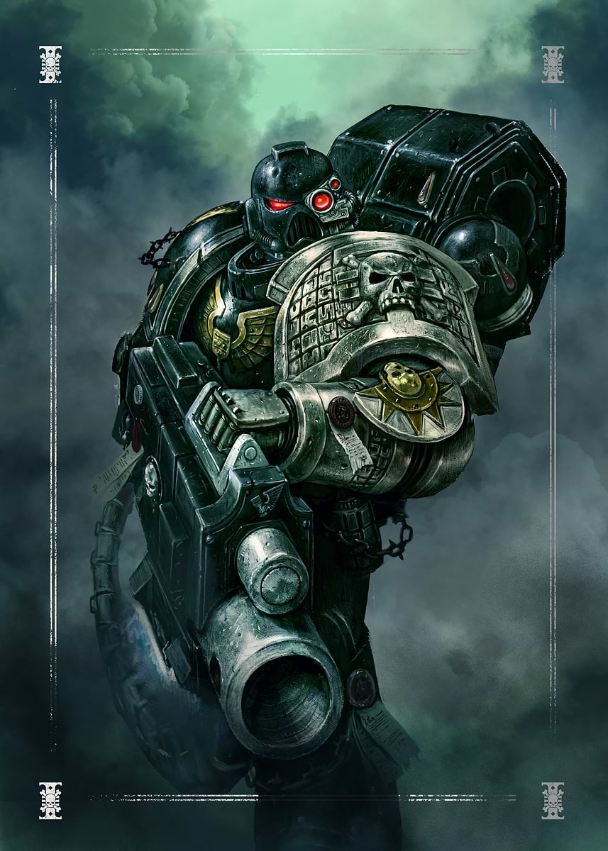 'Deathwatch Devastator' Poster, picture, metal print, paint by ...