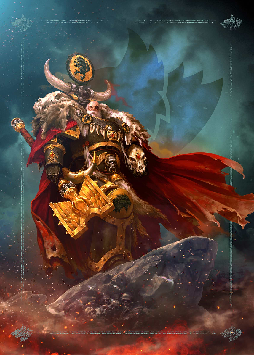 'Ulrik the Slayer' Poster, picture, metal print, paint by Warhammer ...